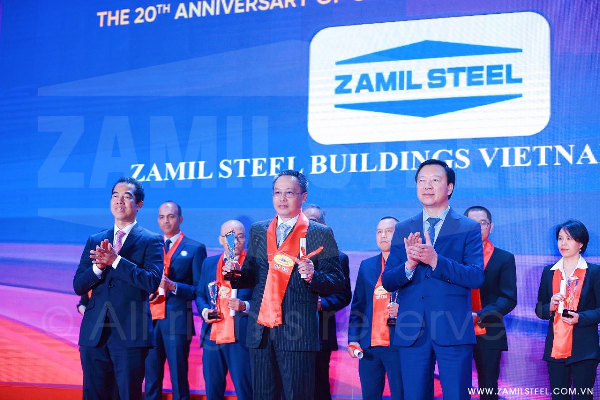 Zamil Steel Việt Nam |Top 10 Rồng Vàng 2020 – 2021